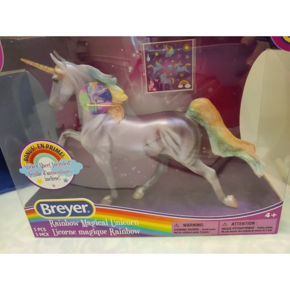 Breyer | Toys | Breyer Rainbow Magical Unicorn Freedom Series Walmart ...
